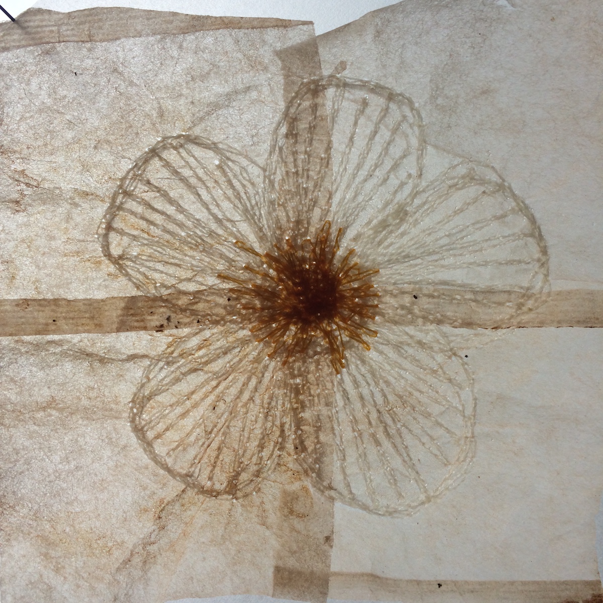 The humble teabag as art – seam