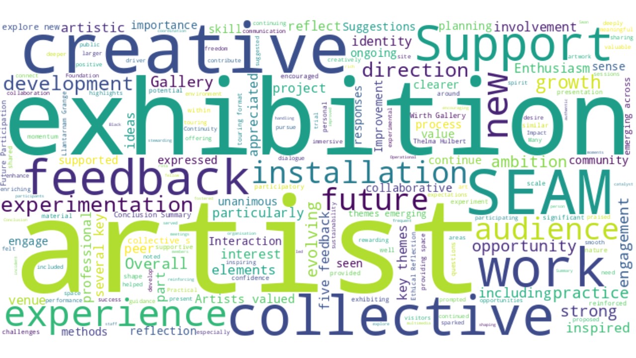 A Visible THREAD, Artists’ evaluation – seam